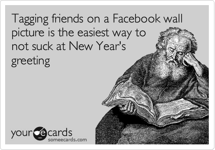 Tagging friends on a Facebook wall picture is the easiest way to not ...