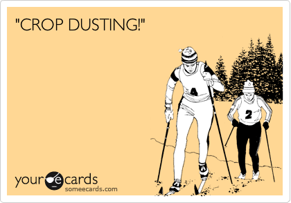 "CROP DUSTING!" | Seasonal Ecard