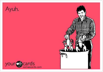 Ayuh. | Friendship Ecard